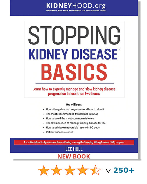 Books: Stopping Kidney Disease Food Guide – Kidneyhood
