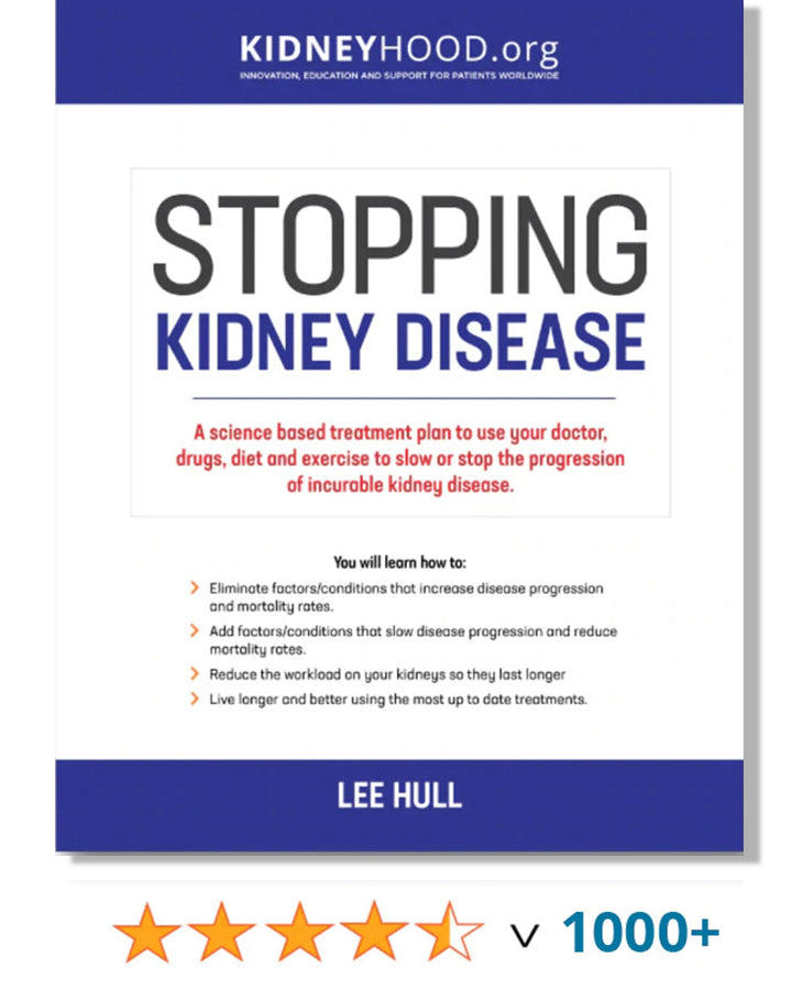 Stopping Kidney Disease Book | Albutrix – Kidneyhood